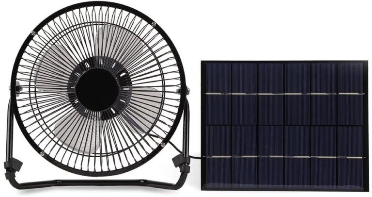 11 Best Solar Powered Fans - Detailed Review (2020 Updated)