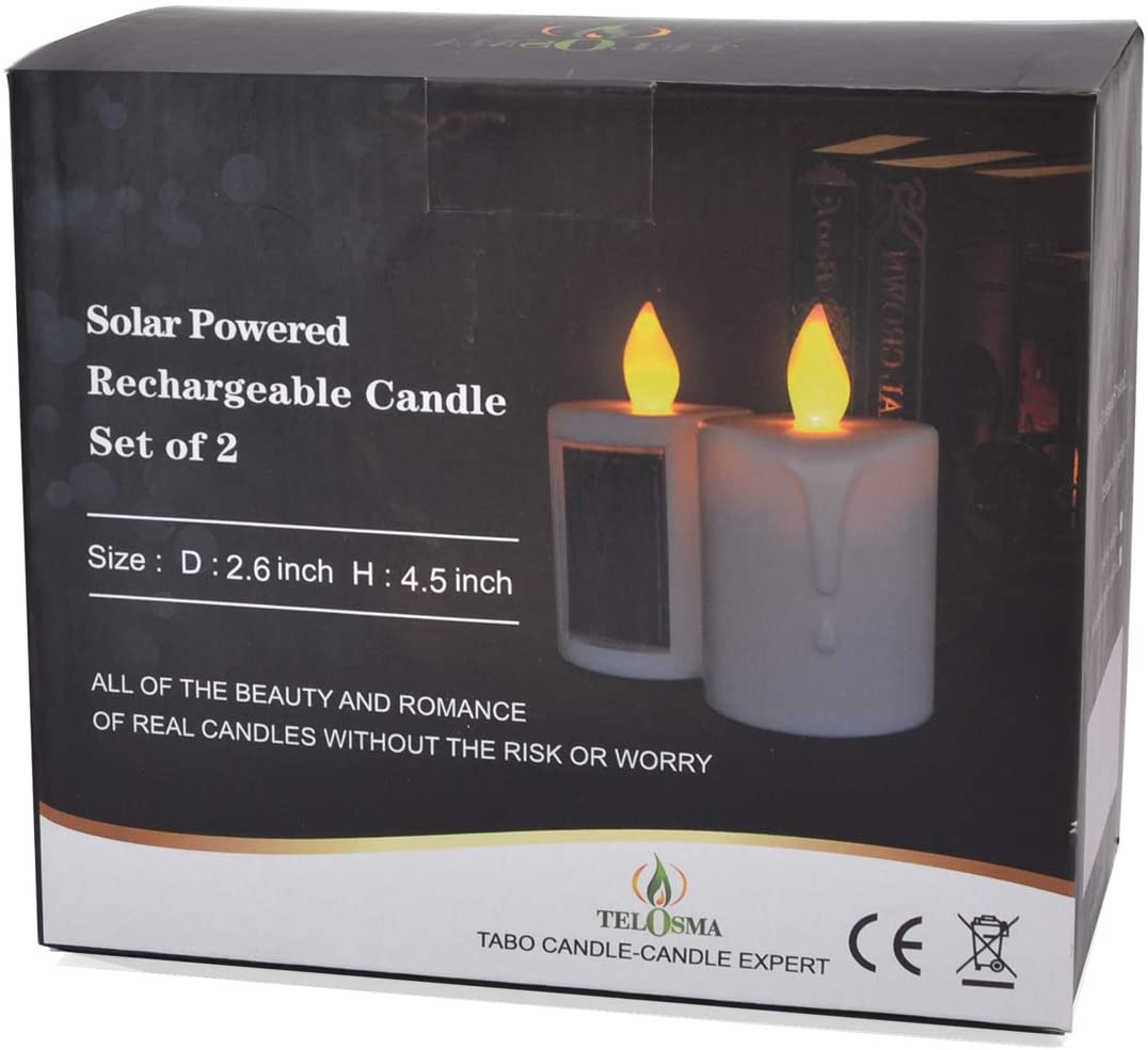 5 Best (Water-proof) Solar Powered Candles in 2023 : Solar Funda